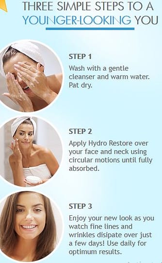 Hydro Restore Skin Cream USA Exclusive Trial Offer